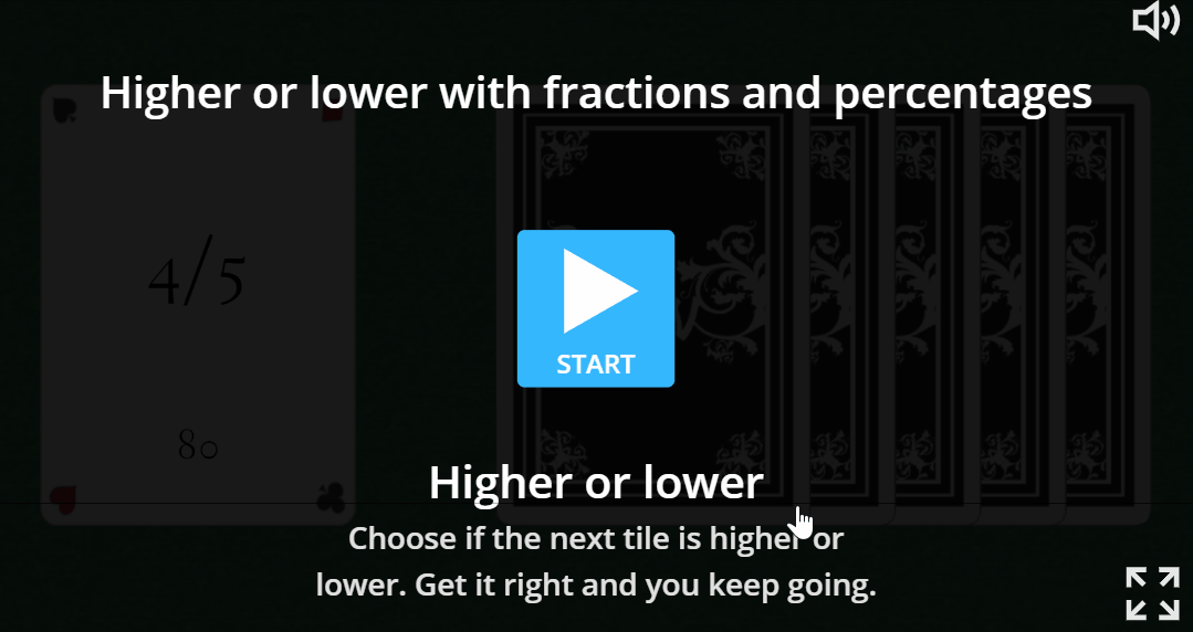 How to create a Higher or lower activity? – Wordwall