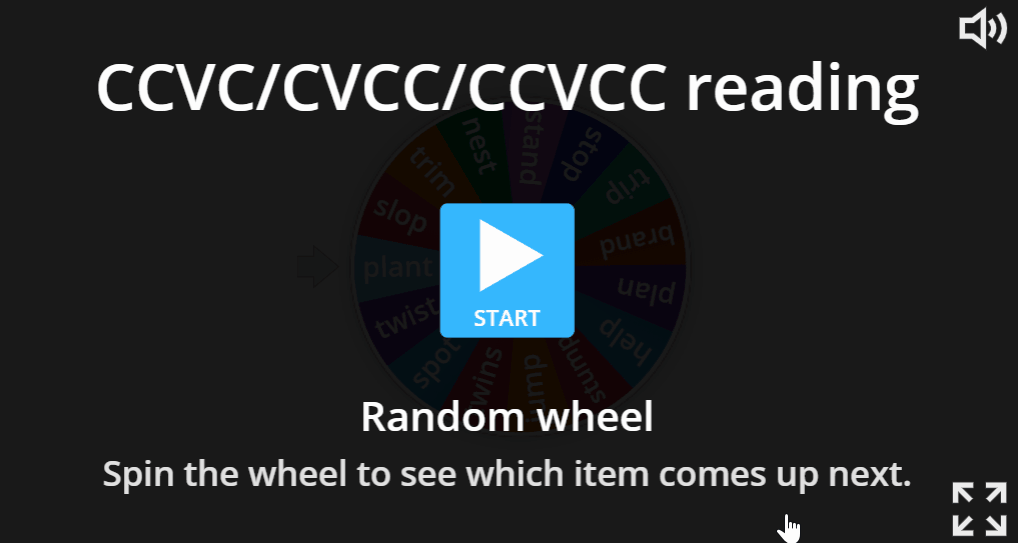 How to create a Random Wheel activity? – Wordwall