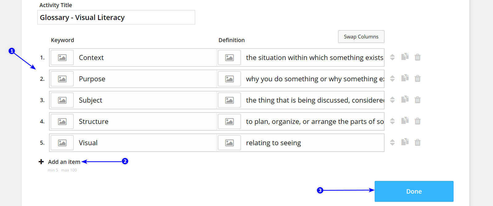 How to create a Balloon pop activity? – Wordwall