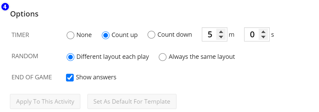 How to create an Unscramble activity? – Wordwall